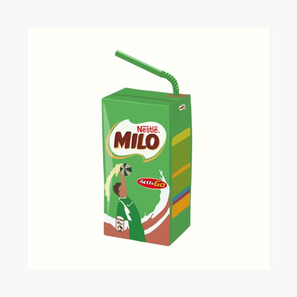 "Milo Drink" Art Print for Sale by ogretherainbow | Redbubble