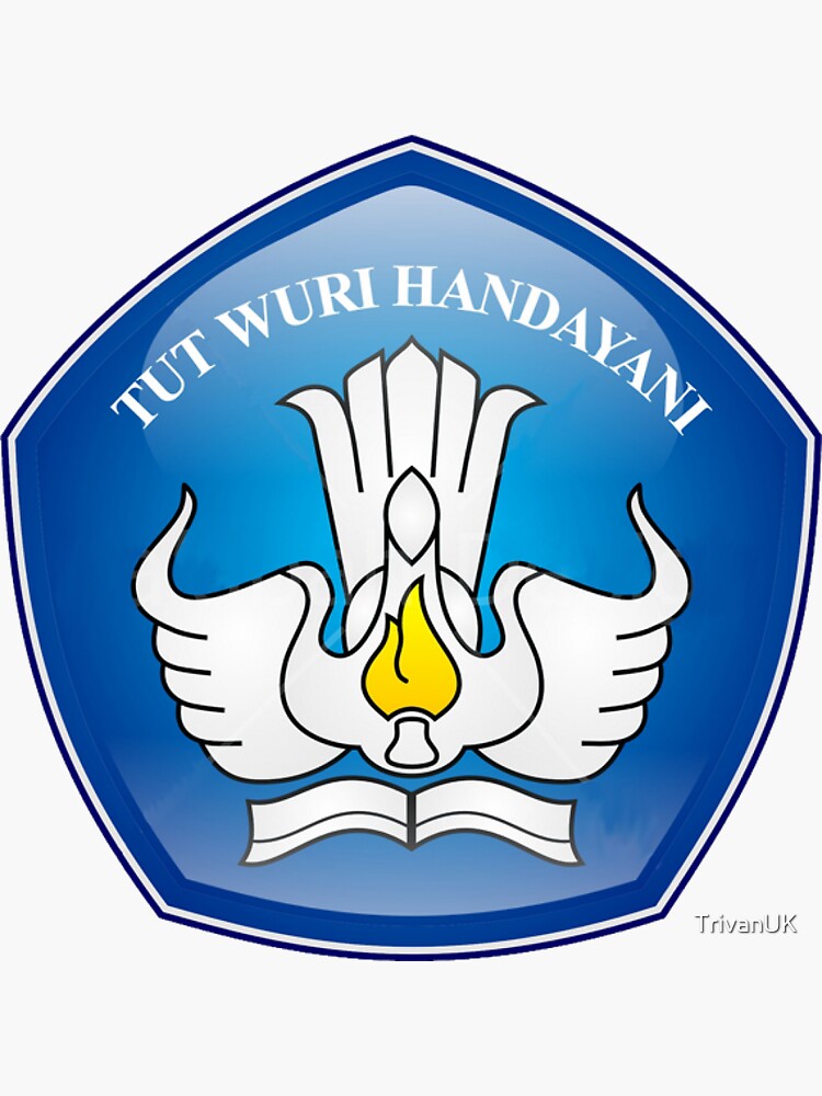 "Tut wuri handayani original Logo" Sticker for Sale by TrivanUK | Redbubble