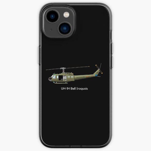"UH-1 huey helicopter" iPhone Case for Sale by FilipDeCooman | Redbubble