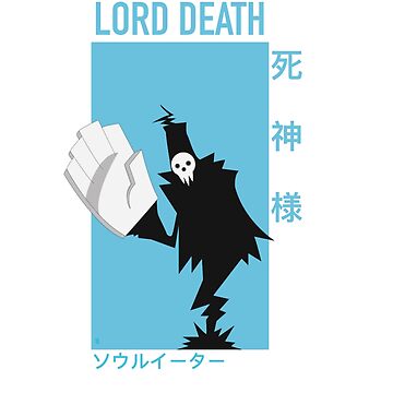 "Lord Death" Sticker for Sale by Gwenjimann | Redbubble