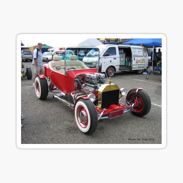 "Ford Hot Rod T bucket" Sticker for Sale by RogerRoy | Redbubble