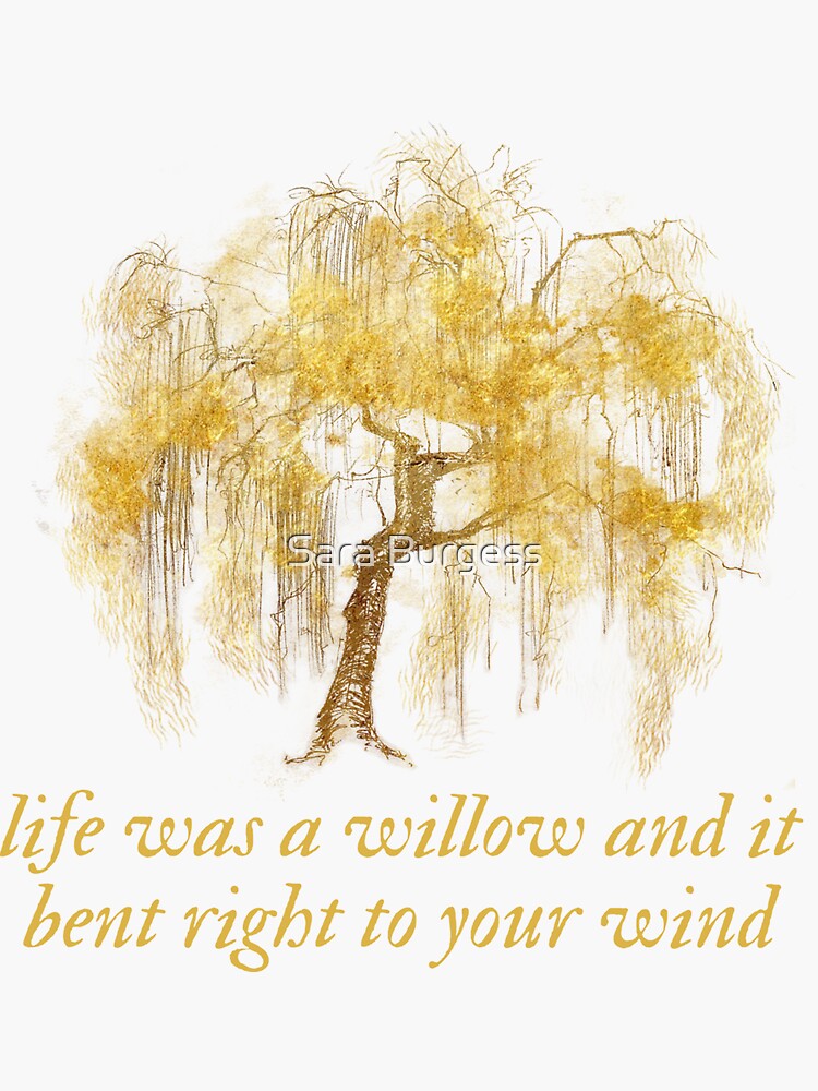 "Willow" Sticker for Sale by Sara Burgess | Redbubble