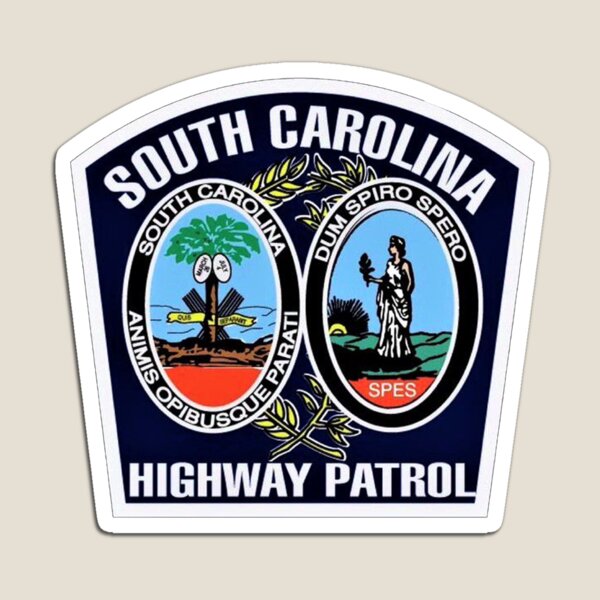 "South Carolina Highway Patrol" Magnet for Sale by Lawrence Baird ...