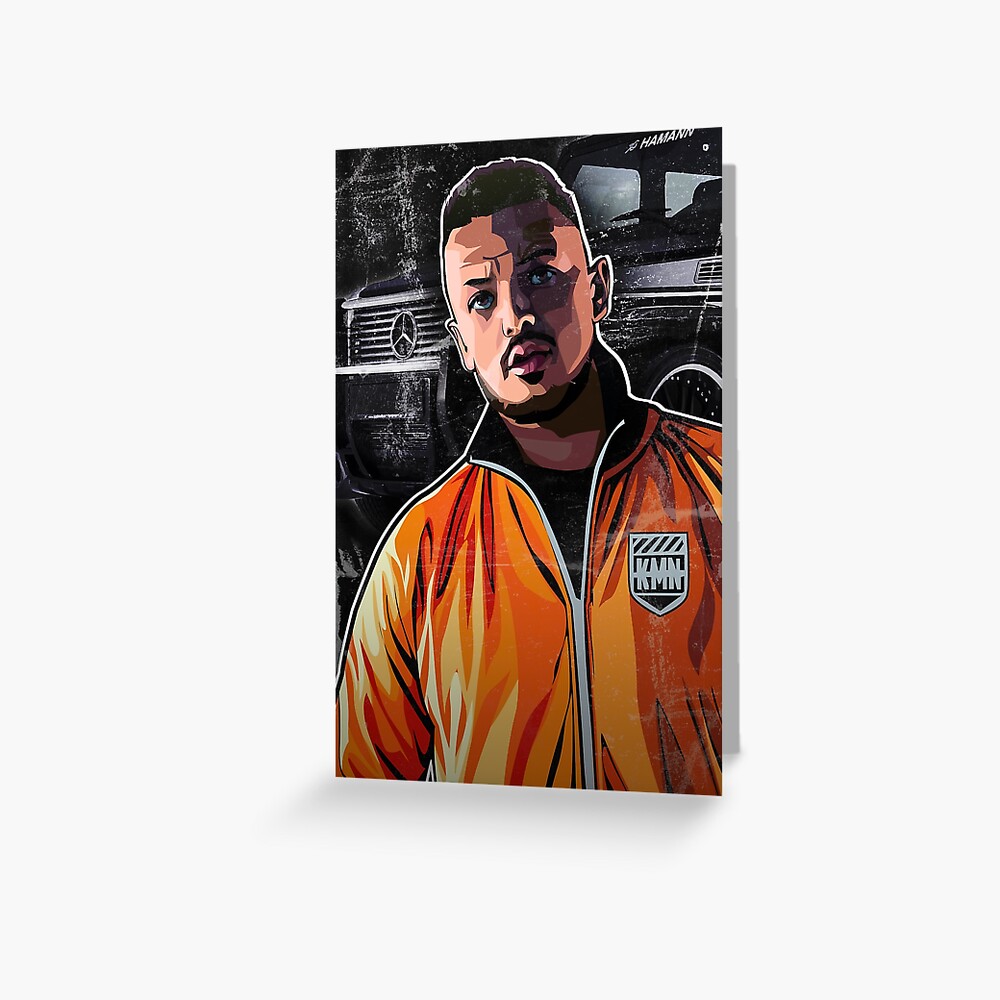 "AZET KMN GANG / Deutschrap / HipHop / Rapmusik" Grußkarte von ...