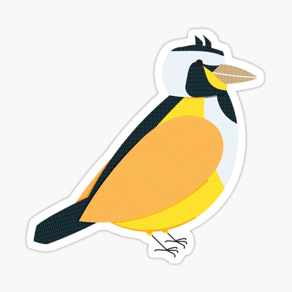 "Cute Lark bird" Sticker by AkelaDarkWolf | Redbubble