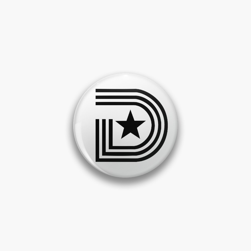 "D-town Black Star" Sticker for Sale by D214 | Redbubble