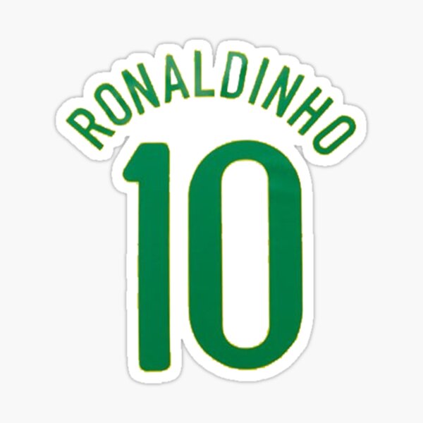 " Ronaldinho" Sticker by Tingis | Redbubble