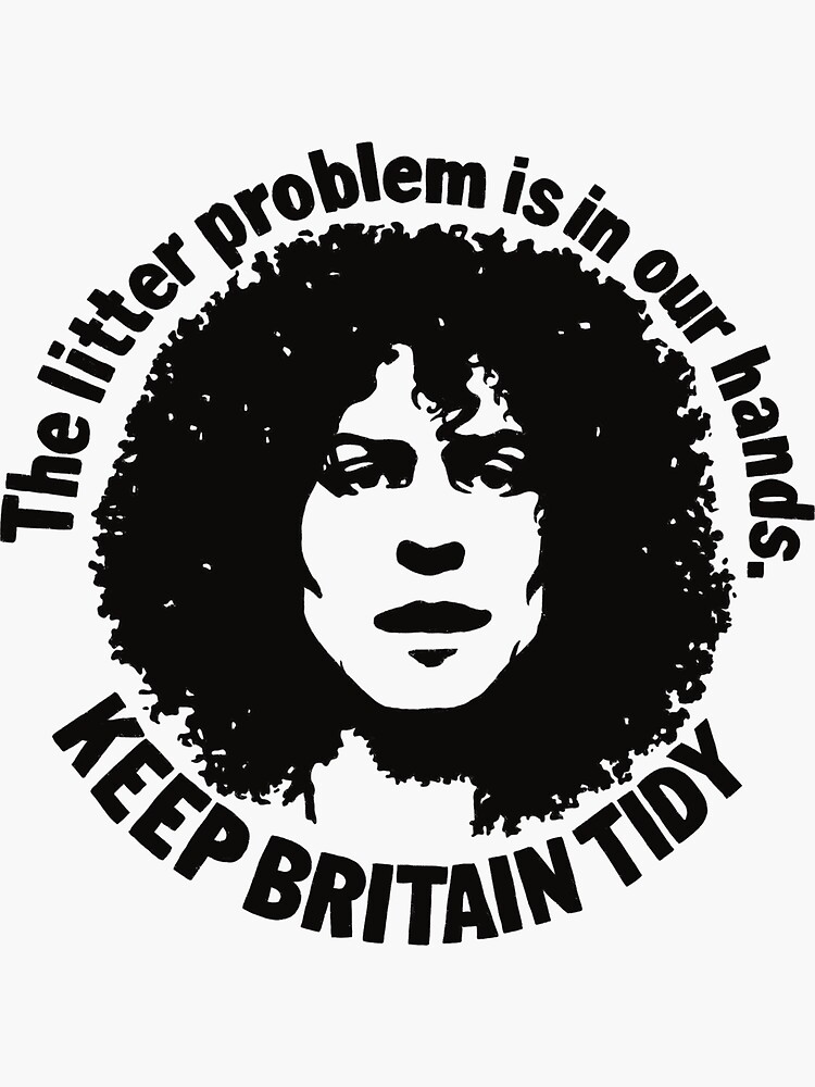 "Keep Britain Tidy" Sticker by emilyirvine | Redbubble