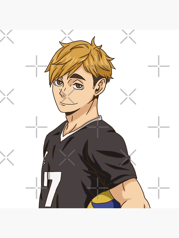 "Haikyuu!! Miya Atsumu Sticker" Poster by H0llyDays | Redbubble
