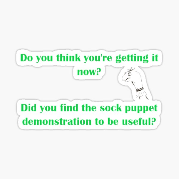 "Spongebob Quote" Sticker for Sale by JsFunDesigns | Redbubble