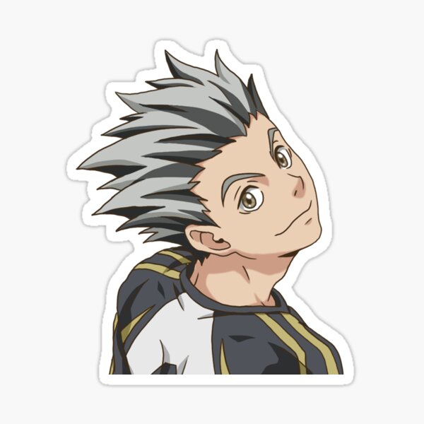 "Haikyuu!! Bokuto Koutarou Sticker" Sticker by H0llyDays | Redbubble