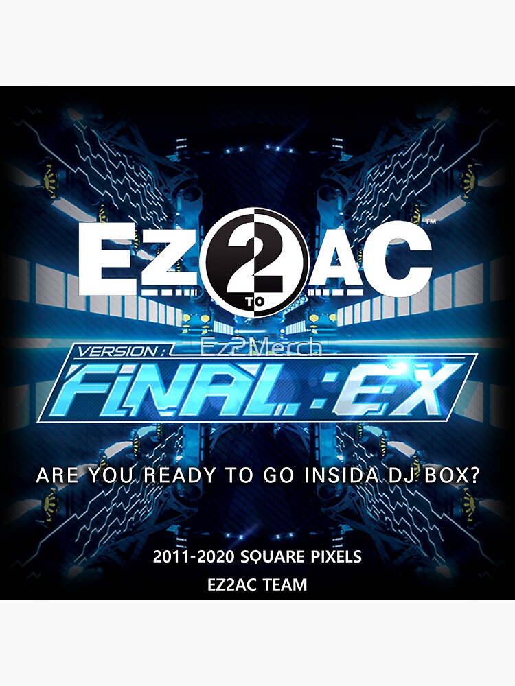 "Ez2AC FNEX Art Design" Sticker for Sale by Ez2Merch | Redbubble