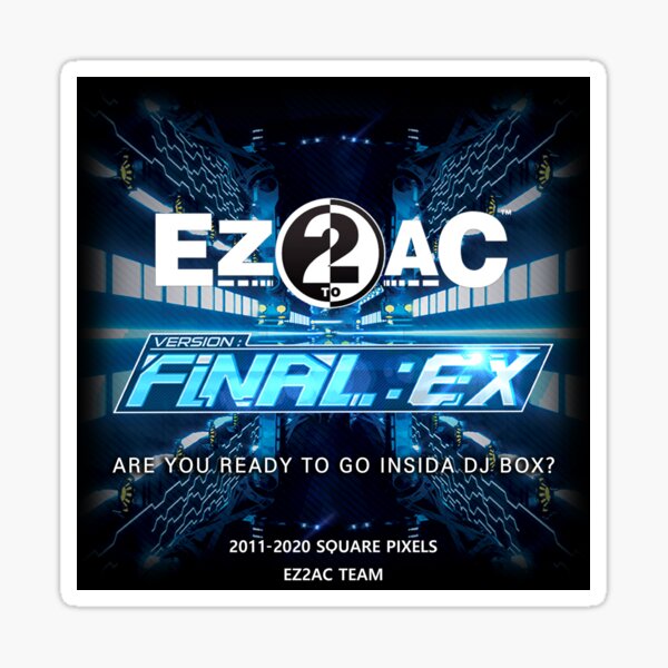 "Ez2AC FNEX Art Design" Sticker for Sale by Ez2Merch | Redbubble