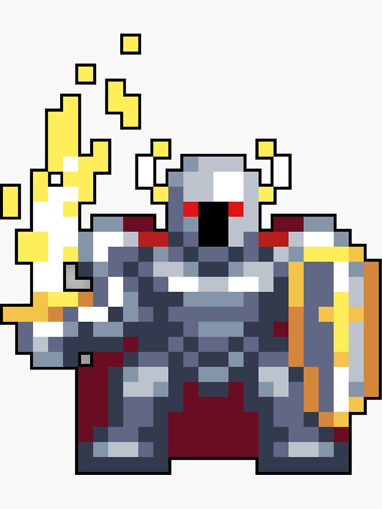 "Exalted Oryx 3, Light Armor" Sticker by rotmg | Redbubble