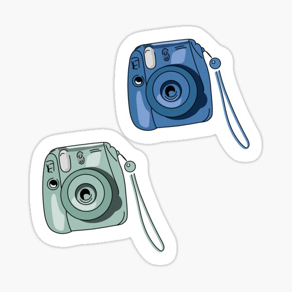 "Polaroid camera pack" Sticker by Lpolkinhorn | Redbubble