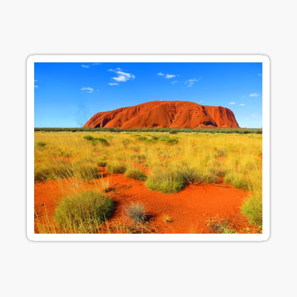 "Australian Outback Uluru ( Ayers Rock) Australia" Sticker for Sale by ...