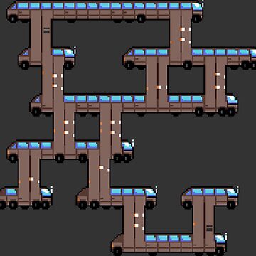 "Celeste Intro Car Tileset - Frame" Sticker for Sale by Johnystar ...