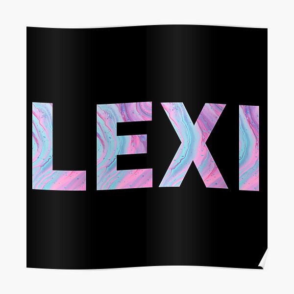 "Lexi hensler" Poster for Sale by Dankio | Redbubble