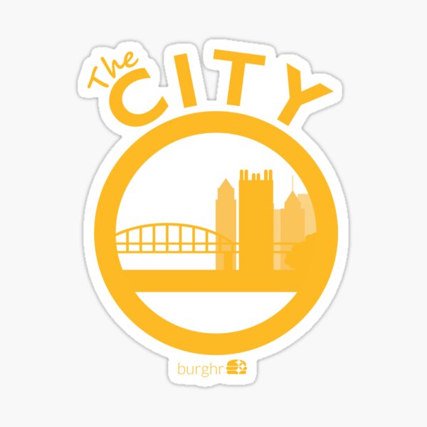 "The City" Sticker for Sale by burghr | Redbubble