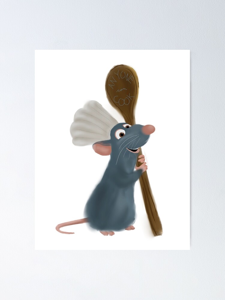 "remy anyone can cook" Poster for Sale by katherine-i | Redbubble