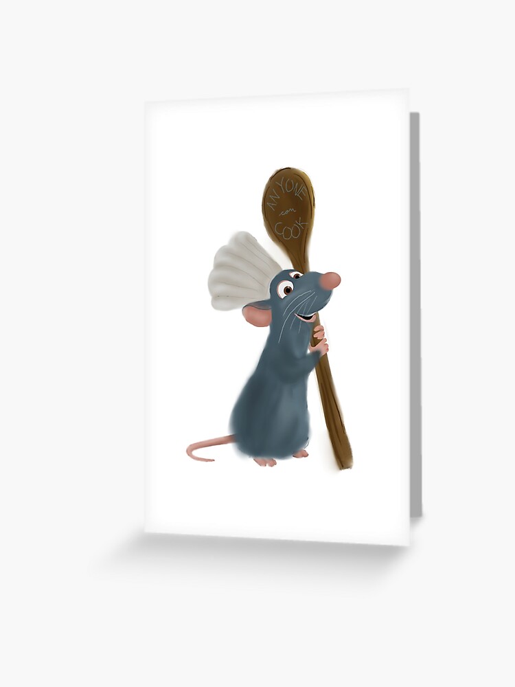 "remy anyone can cook" Greeting Card for Sale by katherine-i | Redbubble