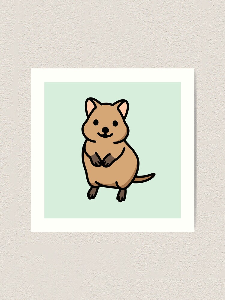 "Quokka" Art Print for Sale by littlemandyart | Redbubble
