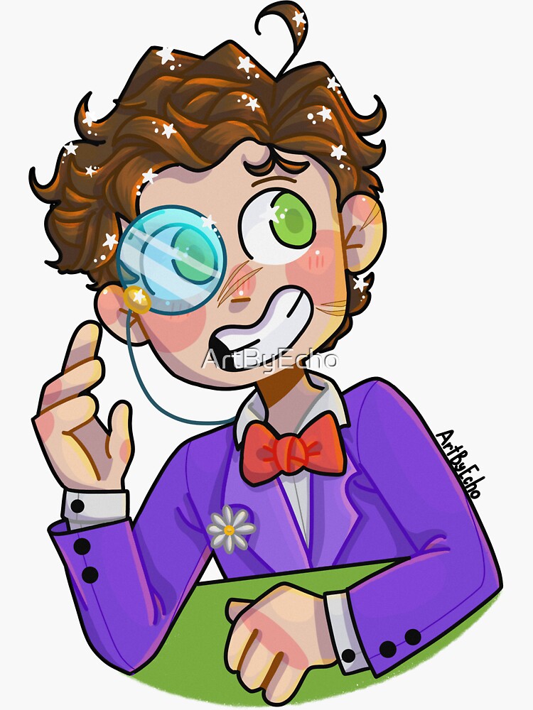 "Chibi Scar" Sticker by ArtByEcho | Redbubble