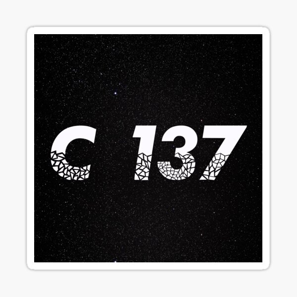 "C 137 Universe C-137 Mosaic in SPACE " Sticker for Sale by NileCoyote ...