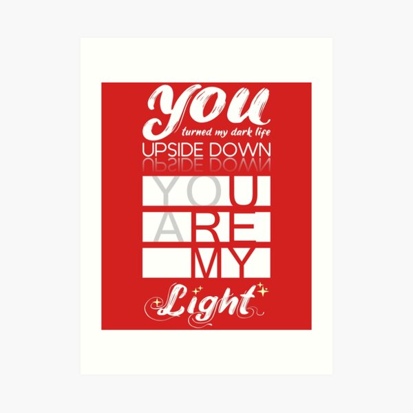 "BTS SUGA Quote On "Blueberry Eyes" - Red Ver." Art Print by ...