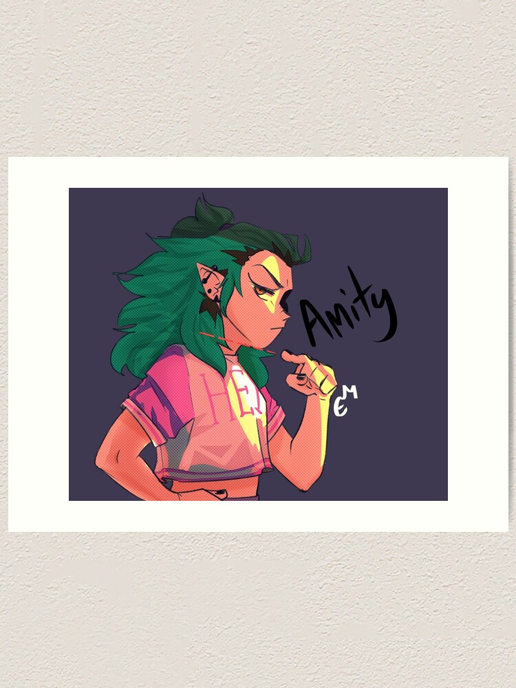 "Beta Amity - The Owl House" Art Print for Sale by EllowMello | Redbubble