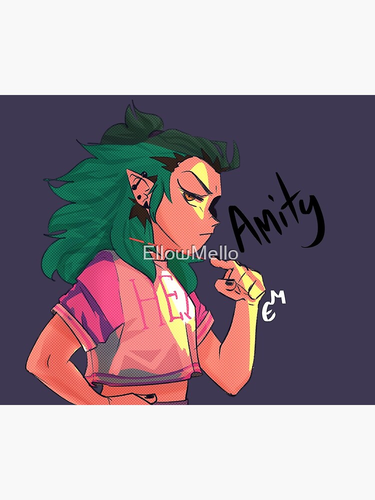 "Beta Amity - The Owl House" Art Print for Sale by EllowMello | Redbubble