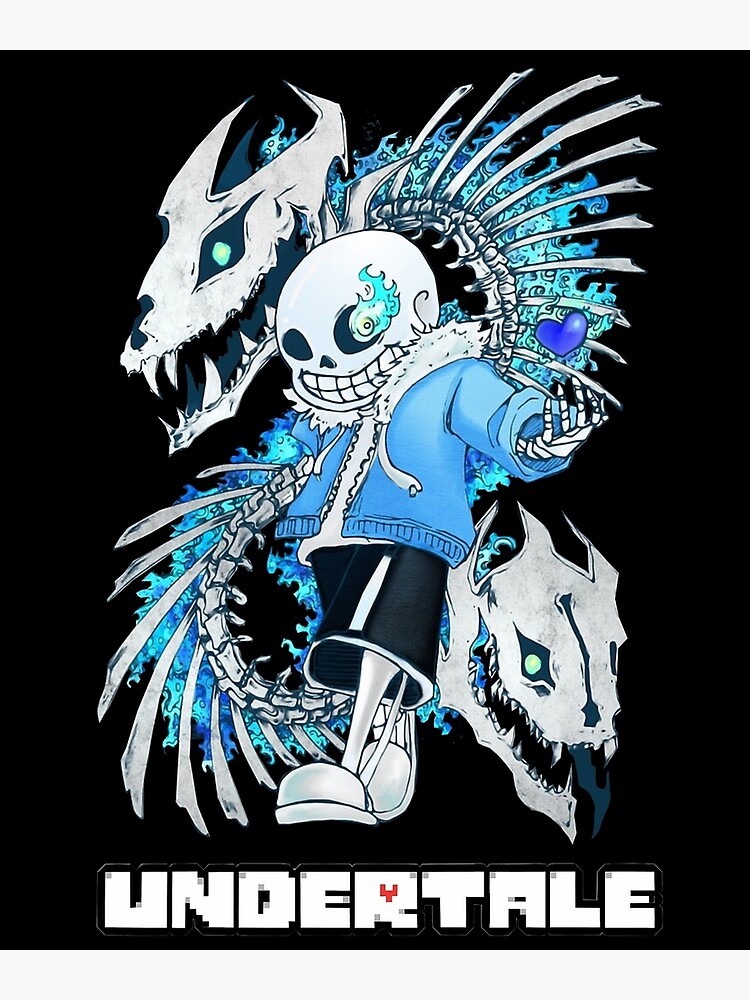 "Undertale Game Sans" Poster by EdwardGlenn2 | Redbubble