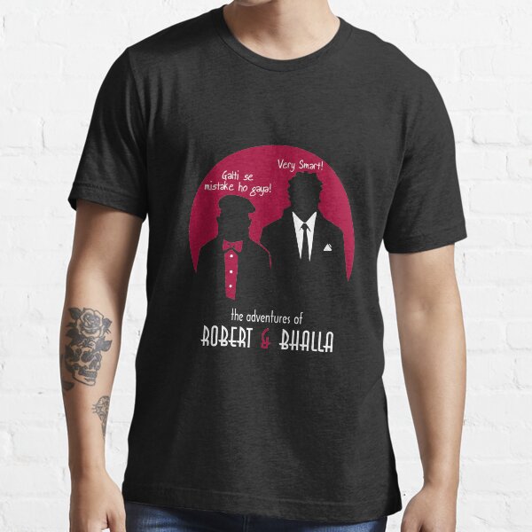 "Robert & Bhalla - Andaz Apna Apna" T-shirt for Sale by anikin87 ...
