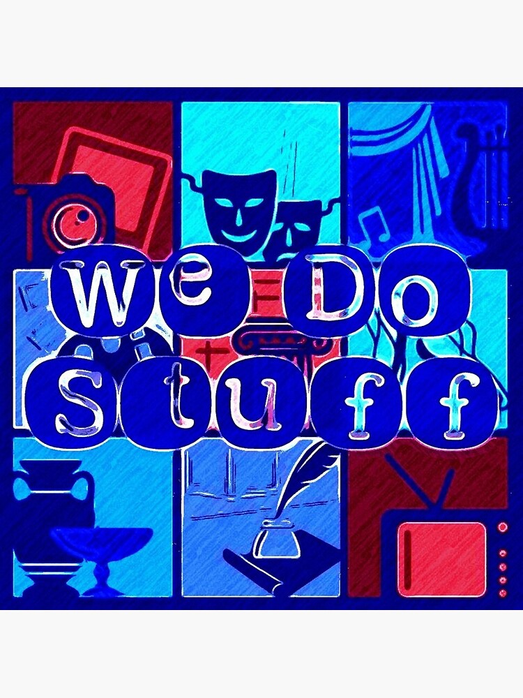 "We Do Stuff Neon Logo" Poster for Sale by CWEFoundation | Redbubble