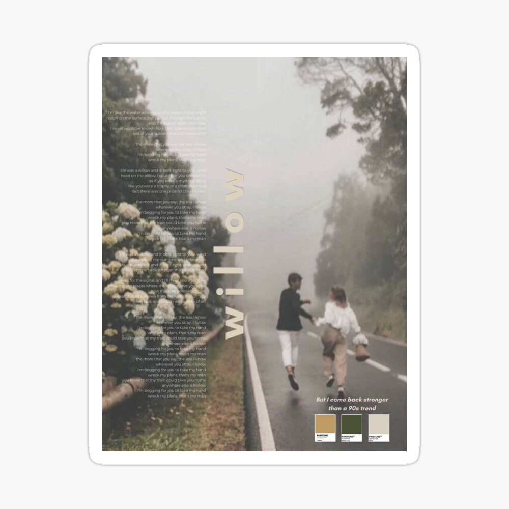 Home & Living Handmade Taylor Swift Evermore Album Print! Wall Hangings ...