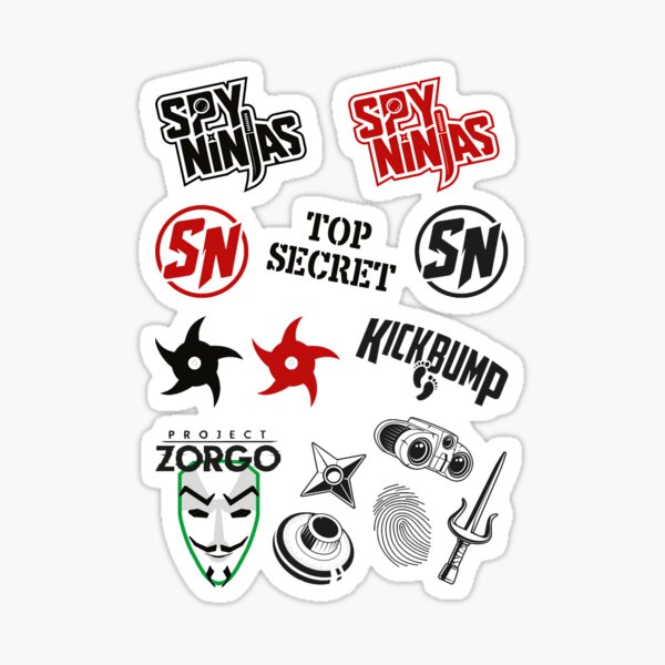 Spy Ninjas Stickers | Redbubble