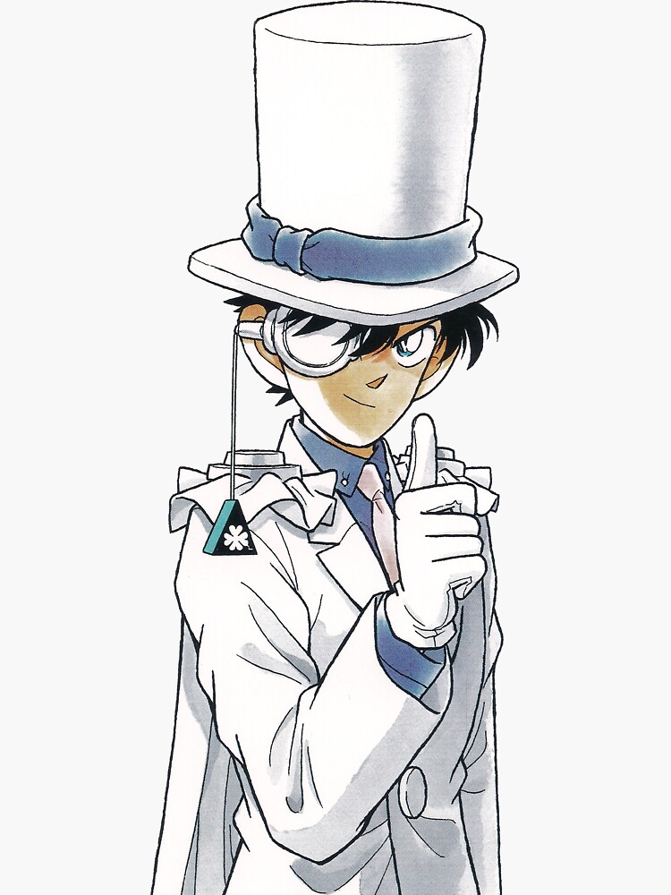 "Magic Kaito Edit - Kaito Kid!!!" Sticker for Sale by Chimera-Kraken ...