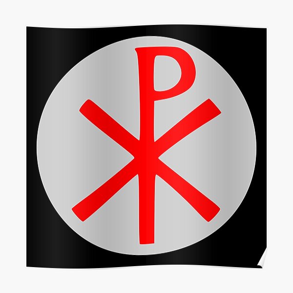 Chi Rho Christian Symbol Posters | Redbubble
