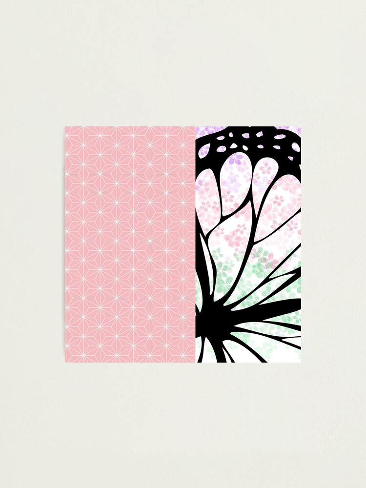 "Nezuko and Shinobu Wagara Pattern Kimetsu No Yaiba Demon Slayer Anime ...