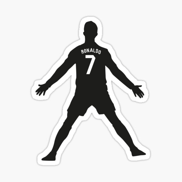 "Cristiano Ronaldo celebration" Sticker for Sale by cmachin | Redbubble