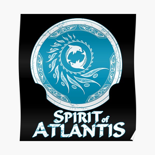 "Atlantis symbol" Poster by NicGrayGraphic | Redbubble