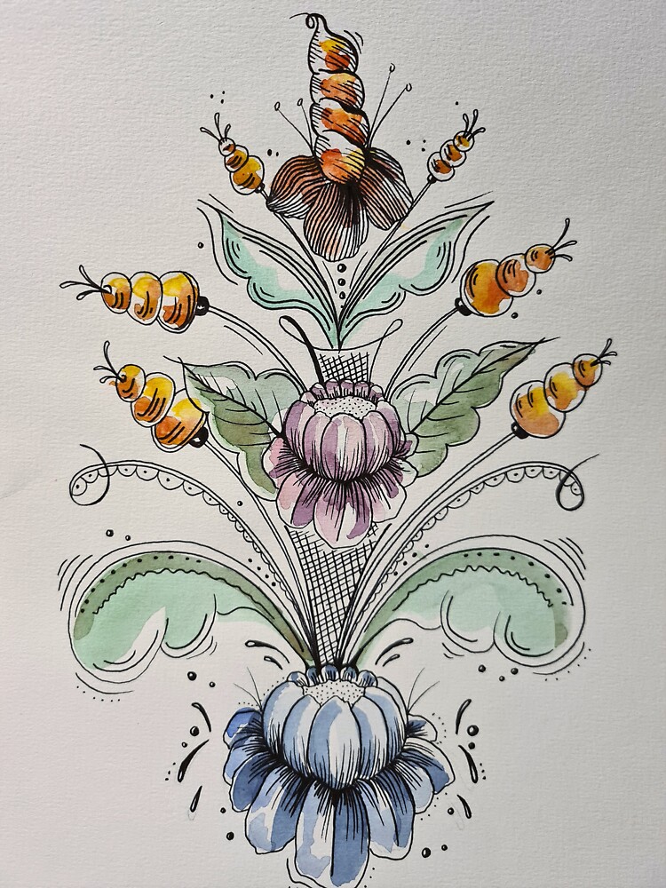 "Kurbits" Sticker for Sale by Art-by-minilini | Redbubble