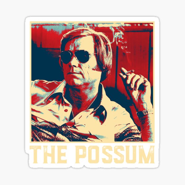 "The Possum Pop Art - George Jones" Sticker for Sale by JohnathPredovic ...