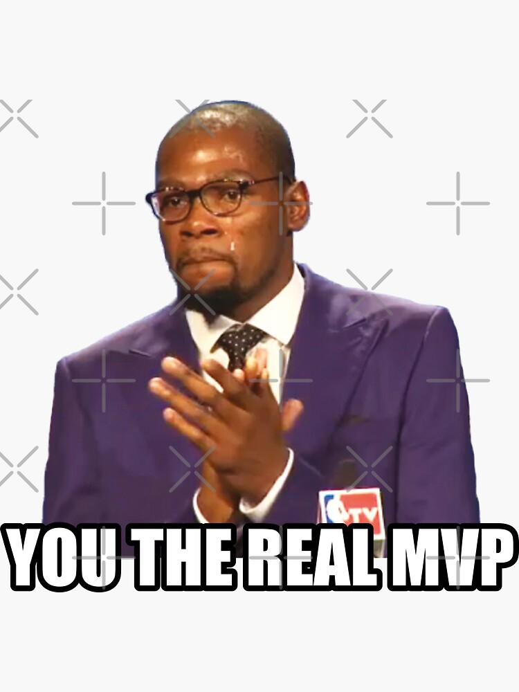 "You the real MVP" Sticker for Sale by thegamerloft | Redbubble