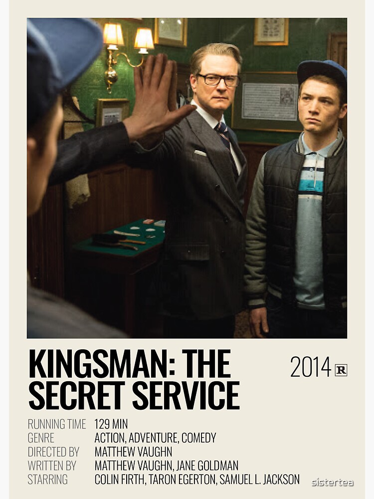 "Kingsman (2014)" Sticker for Sale by sistertea | Redbubble