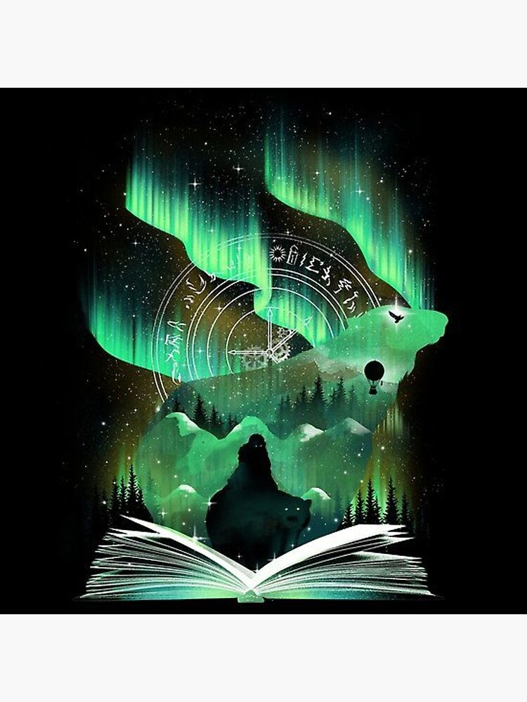 "alethiometer in a northern lights" Poster by Merchmanga | Redbubble