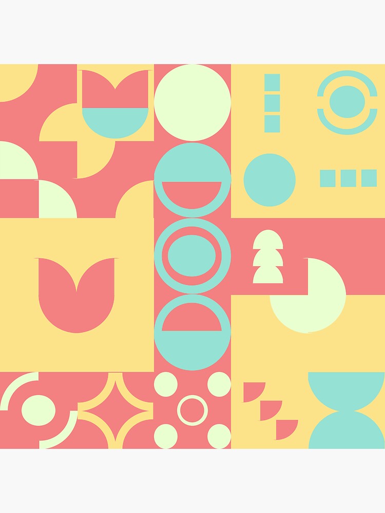 "NEO GEO" Sticker for Sale by RacheDesign | Redbubble