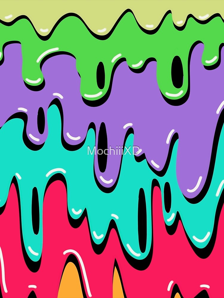 "Gooey Goo Slime, Street Art" Art Print for Sale by MochiiiXD | Redbubble