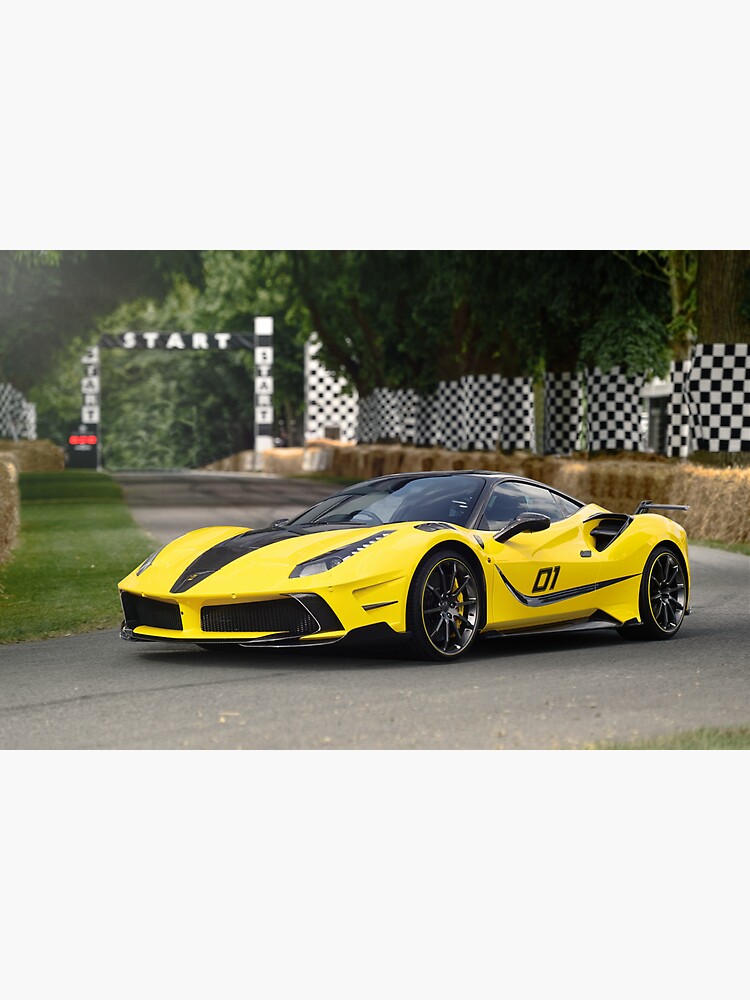 "Ferrari 488 GTB Siracusa" Sticker for Sale by JasonLeone | Redbubble