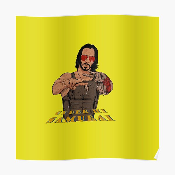 Johnny Silverhand Posters | Redbubble